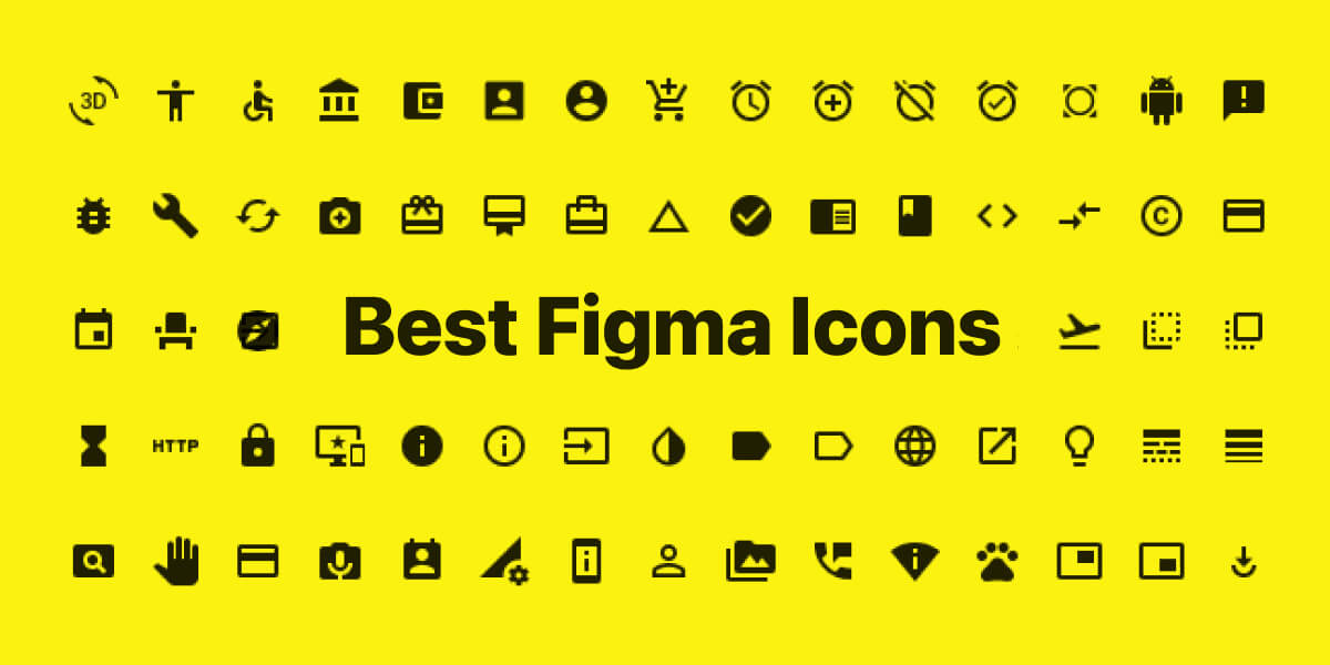 15 Best Figma Icons For Web Designers Developers Mockuuups Studio